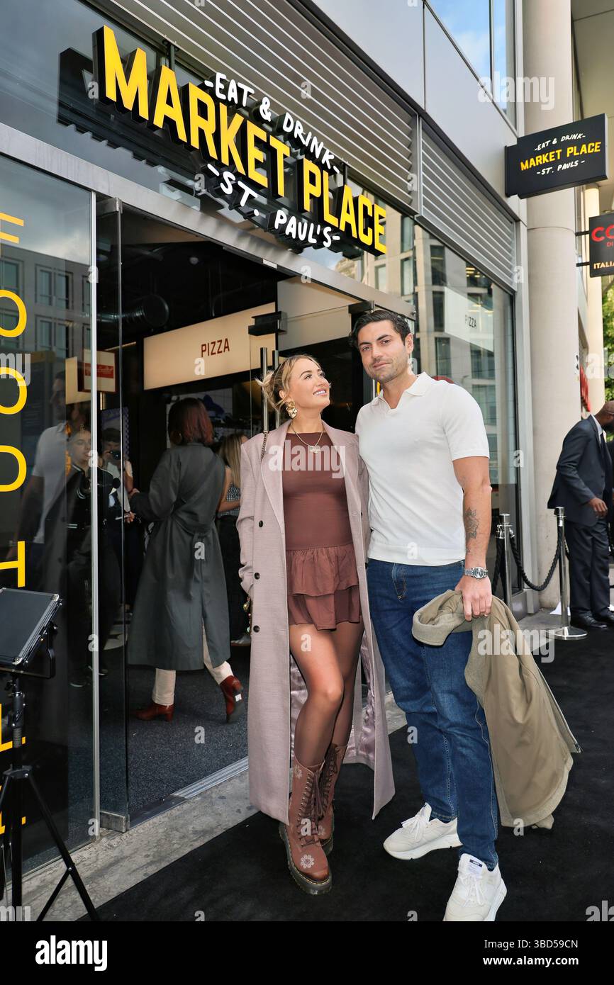 LONDON, ENGLAND, 22 May 2025: Georgia Harrison, Jack Stacey attended ...