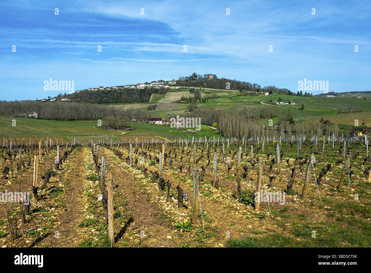 Sancerre labelled Les Plus Beaux Villages de France. View of the ...