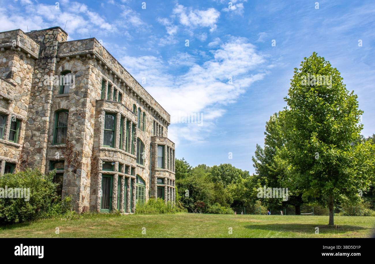 A majestic glimpse into the past at the Oliver Ames Mansion within ...