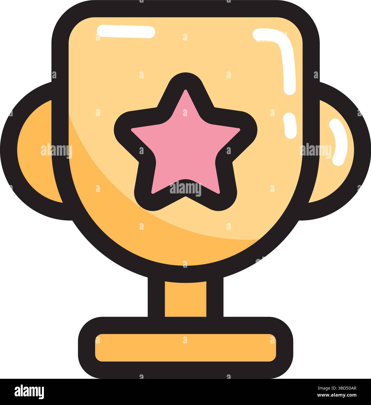 Star trophy winner award. Vector Stock Vector Image & Art - Alamy