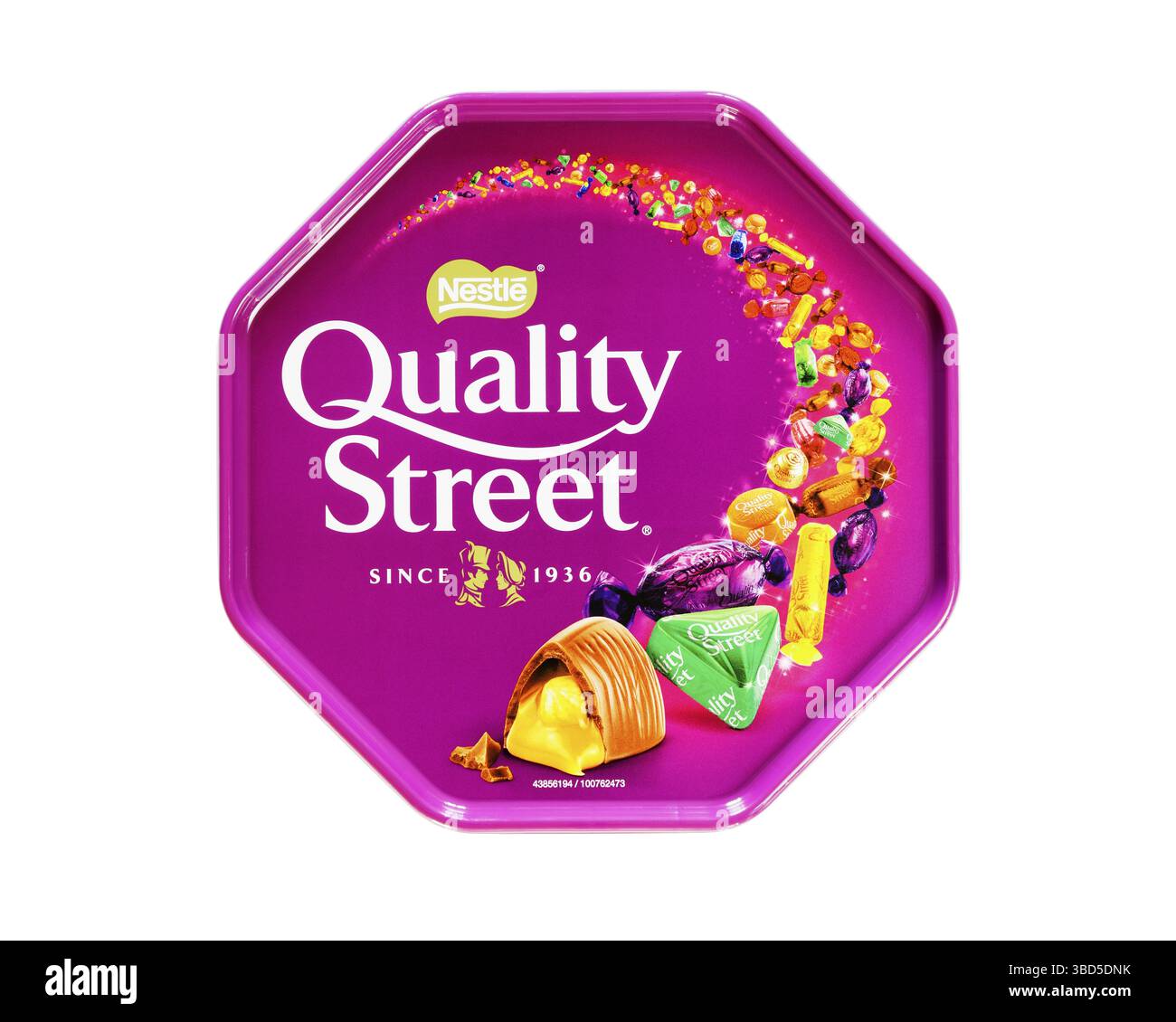 Quality street and tin hi-res stock photography and images - Alamy