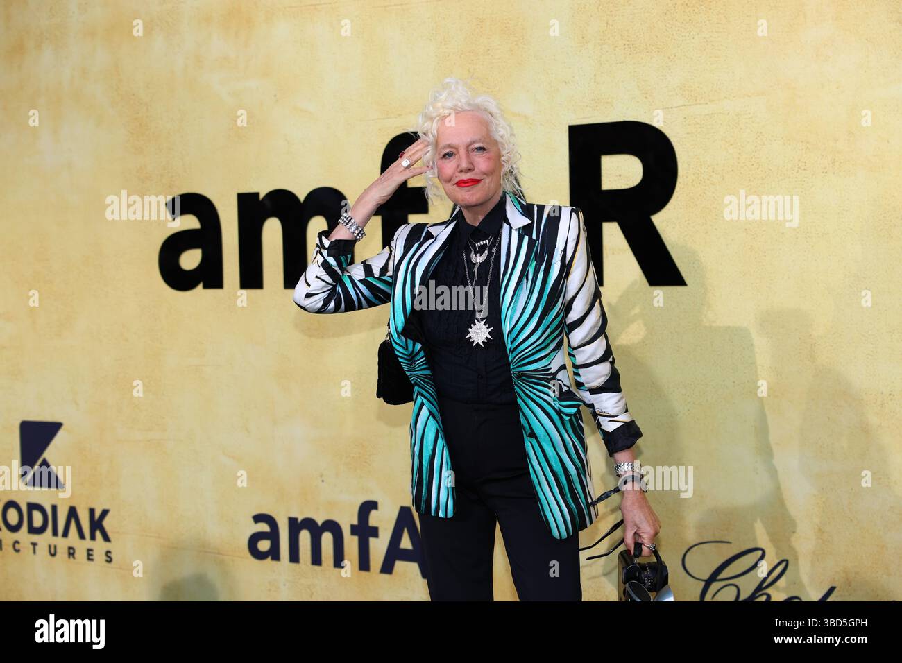 May 22, 2025, Antibes, Cote D'azur, France: ELLEN VON UNWERTH poses ...
