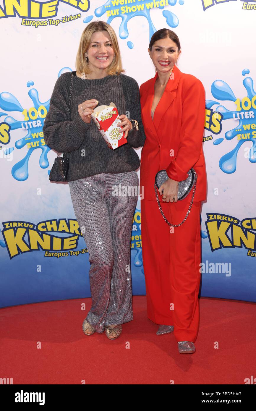 Nina Bott und Anna Angelina Wolfers Ehefrau von Johannes Strate ...