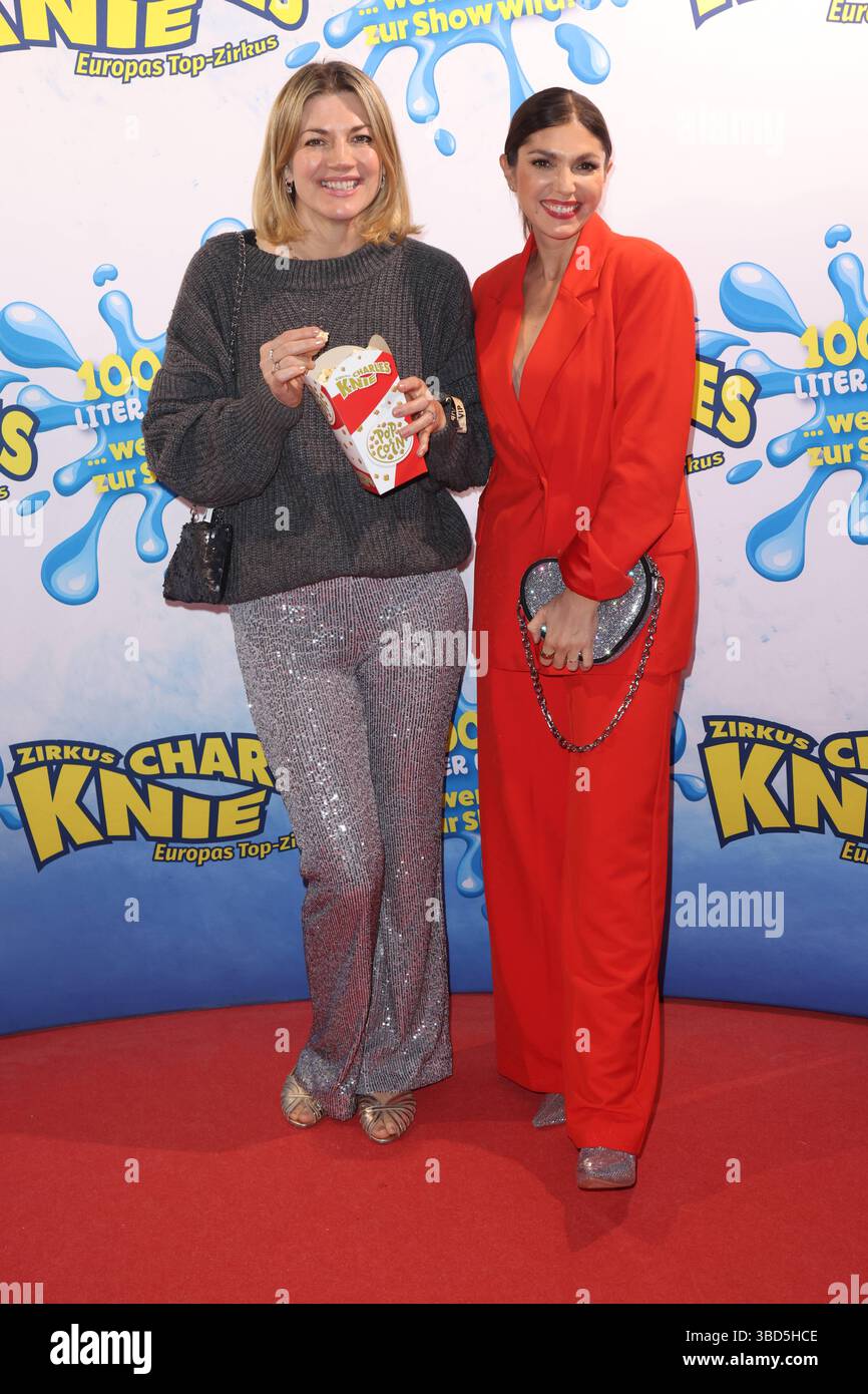 Nina Bott und Anna Angelina Wolfers Ehefrau von Johannes Strate ...