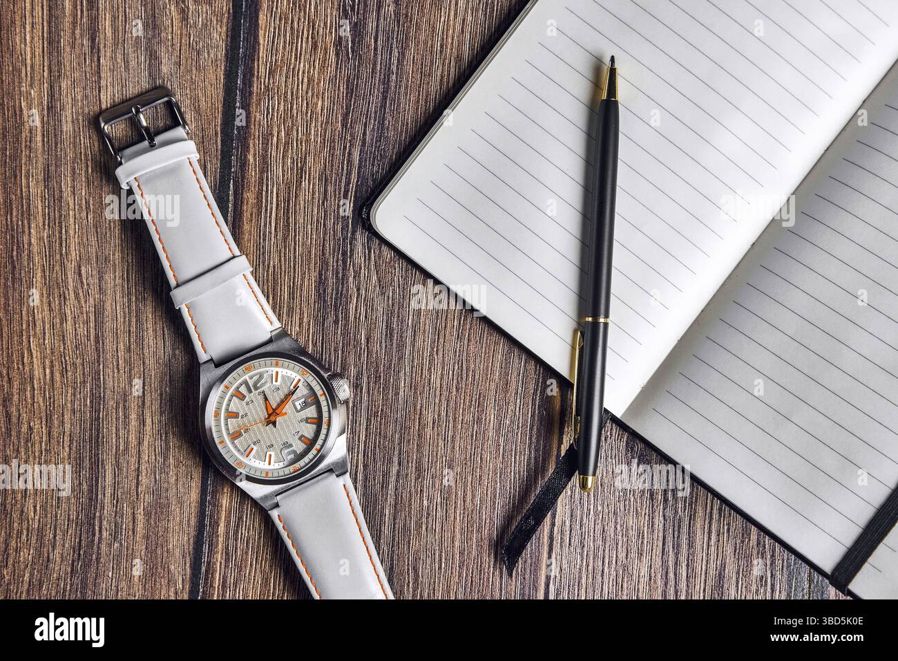 Top view open watch hi-res stock photography and images - Alamy