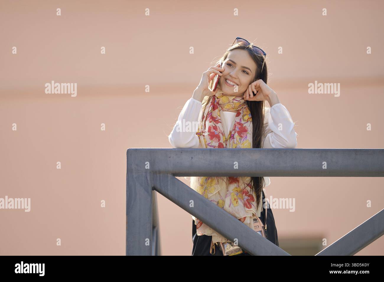 Pretty woman model stands hi-res stock photography and images - Alamy