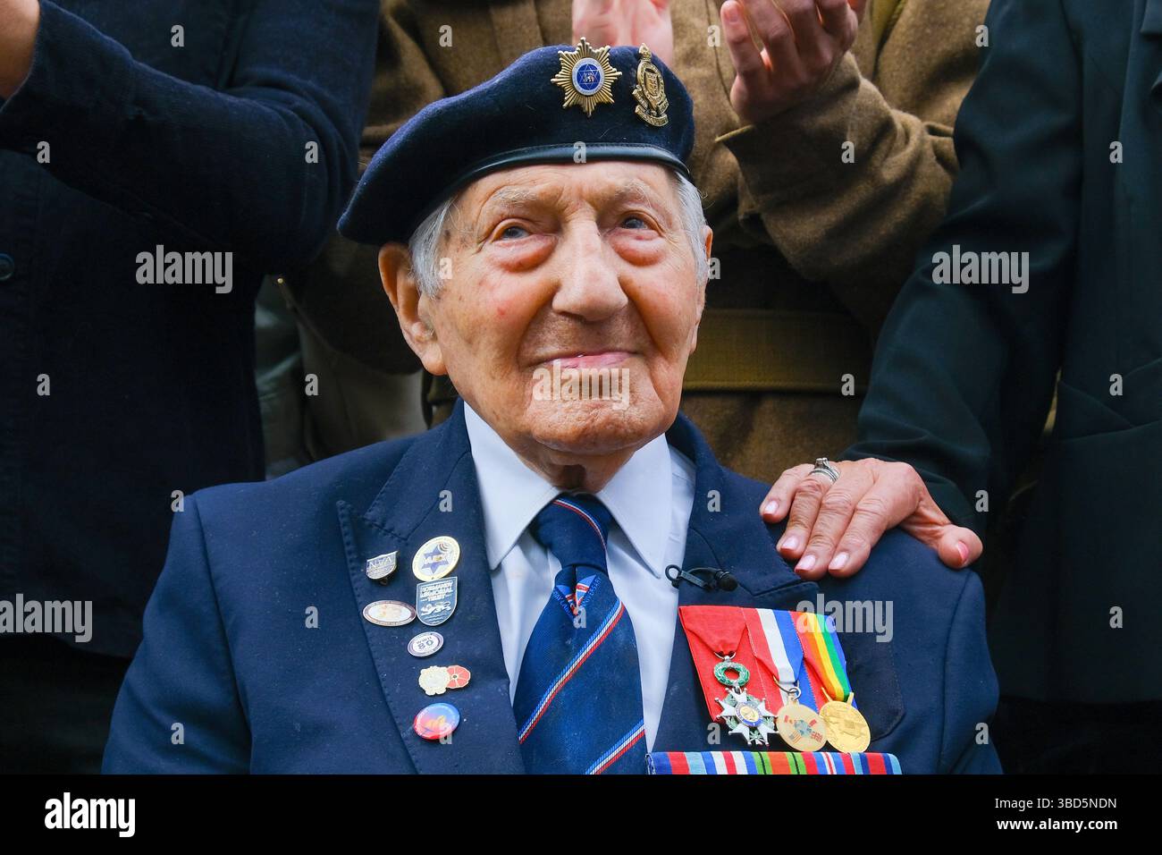 A specially produced film marking the VE Day anniversary was screened ...