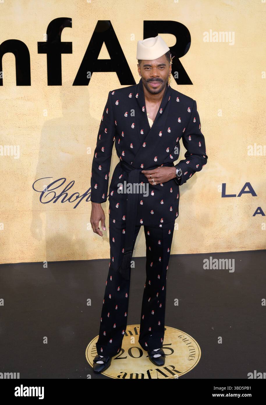 ANTIBES, FRANCE. May 22, 2025: Colman Domingo at the 31st amfAR Gala ...