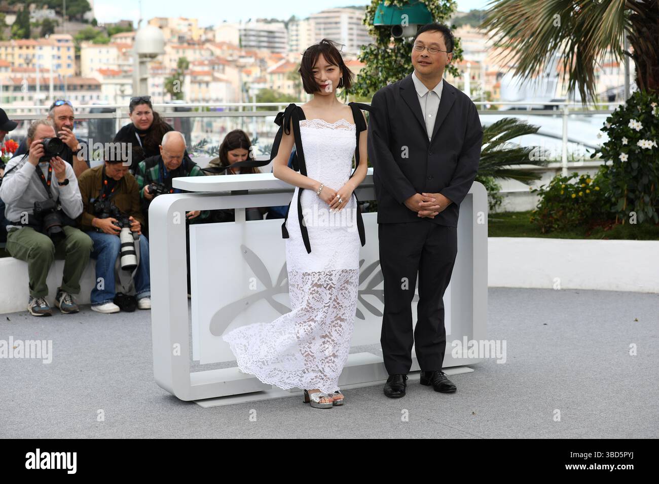 May 22, 2025, Cannes, Cote D'azur, France: KYOKO SAITO and KOJI FUKADA ...