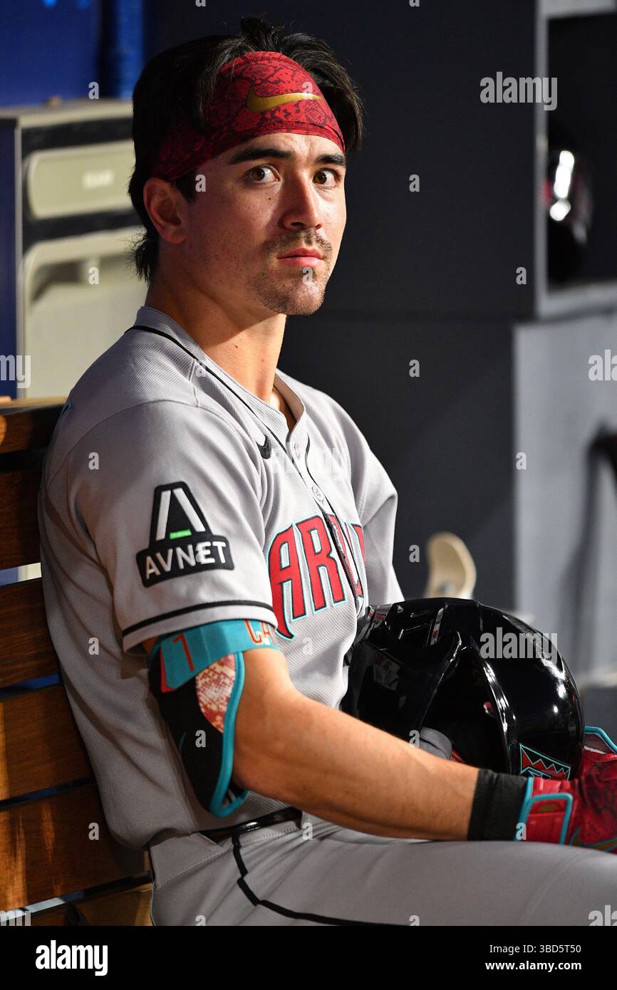 LOS ANGELES, CA - MAY 21: Arizona Diamondbacks right fielder Corbin ...