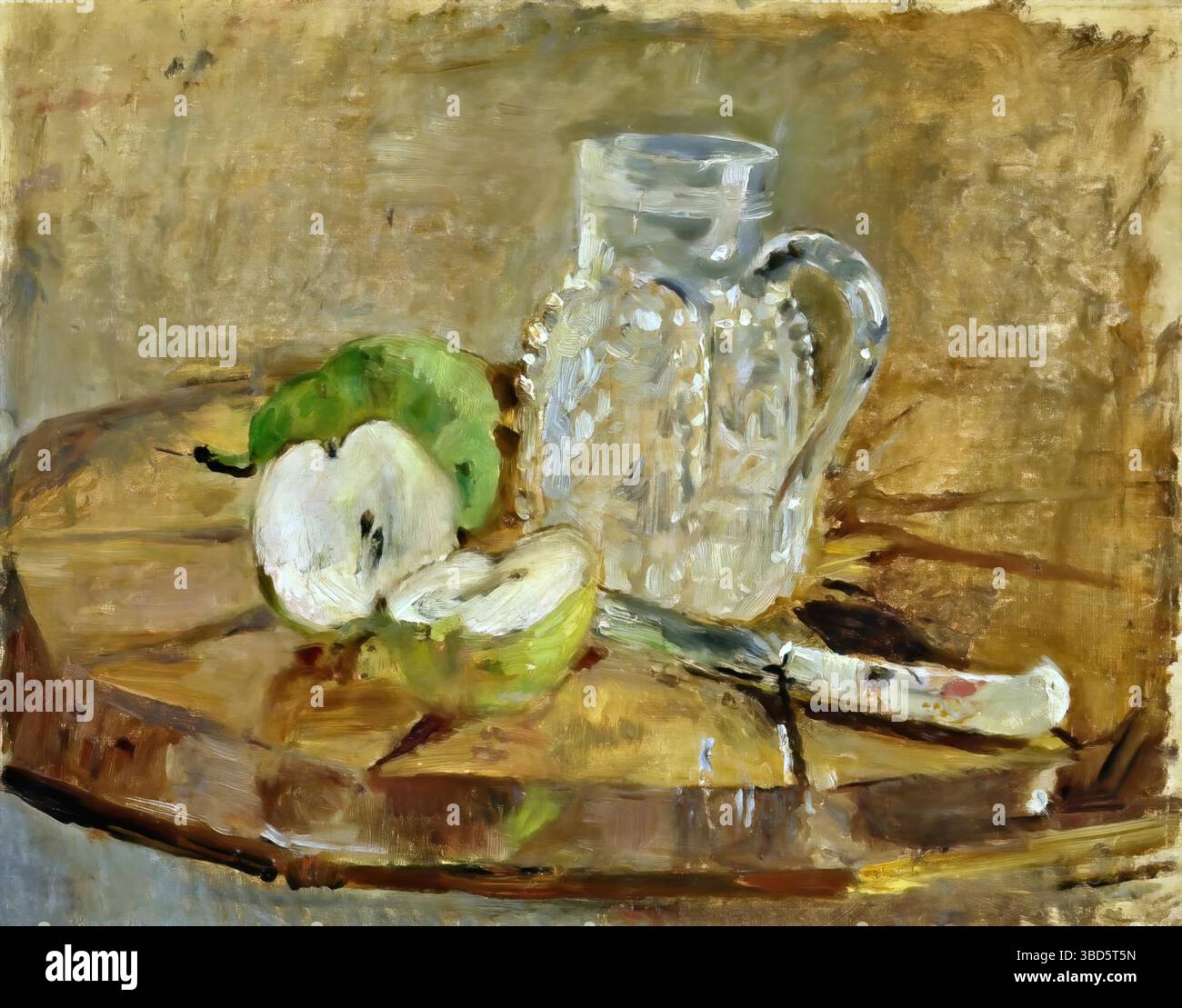 Apple painting print Stock Vector Images - Alamy