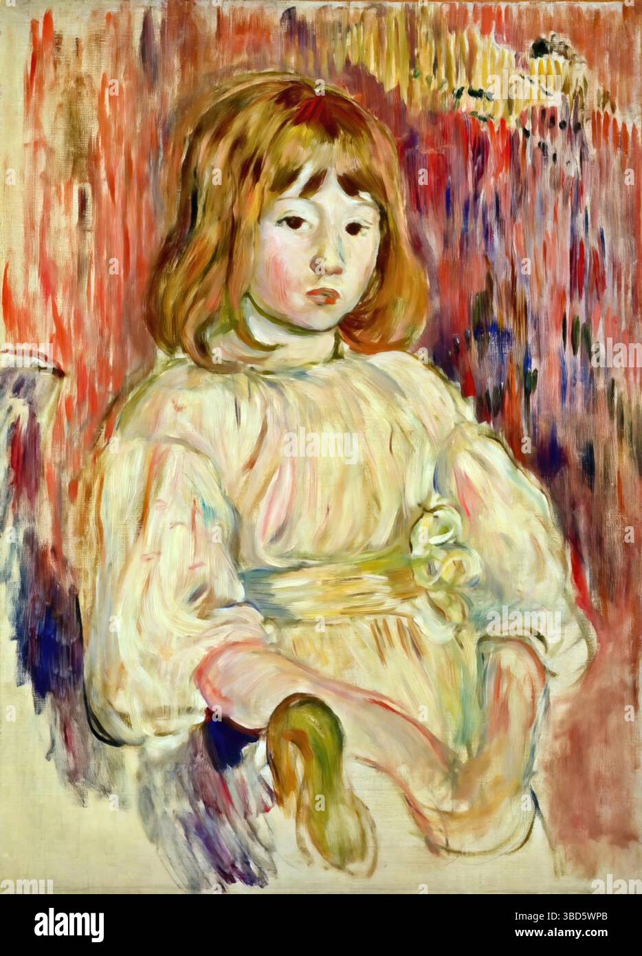 Oil painting portrait modern woman Stock Vector Images - Alamy