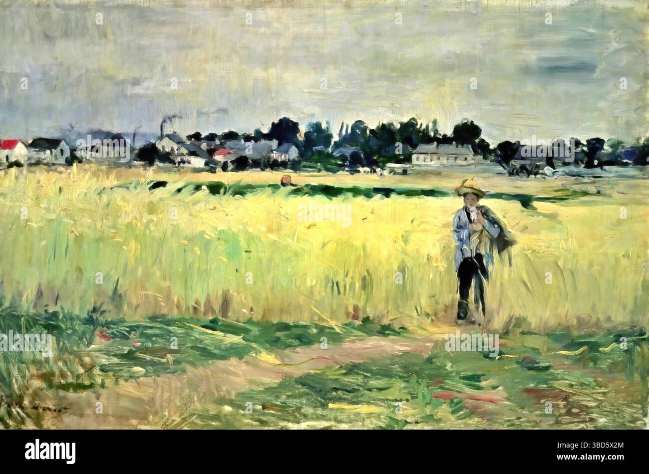 Morisot plein air art hi-res stock photography and images - Alamy