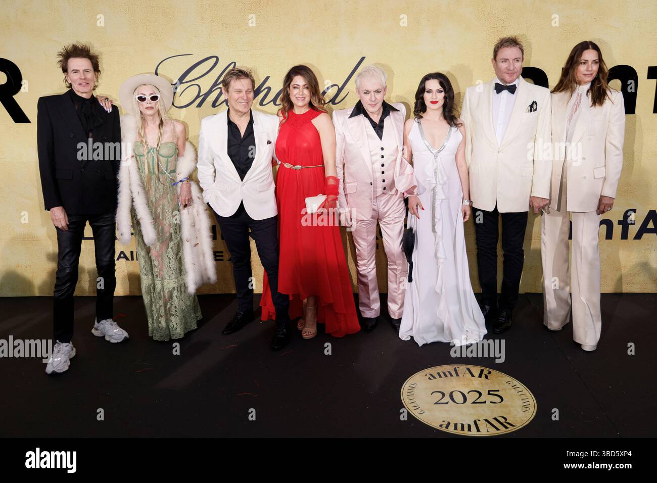 Gela Nash-Taylor, Roger Taylor, Yasmin Le Bon, Gisella Bernales, John ...