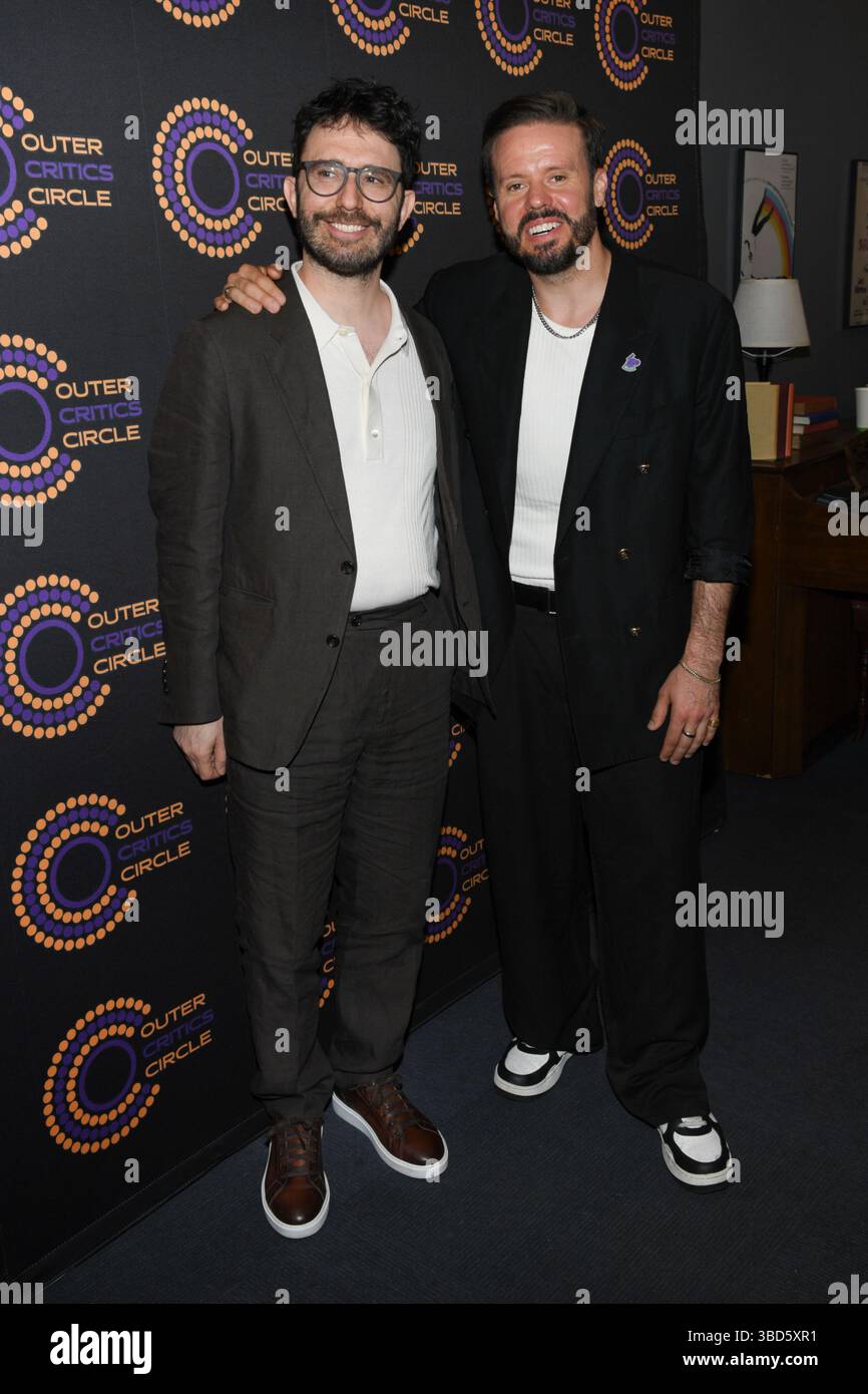 New York, USA. 22nd May, 2025. Andrew Resnick and Michael Thurber ...