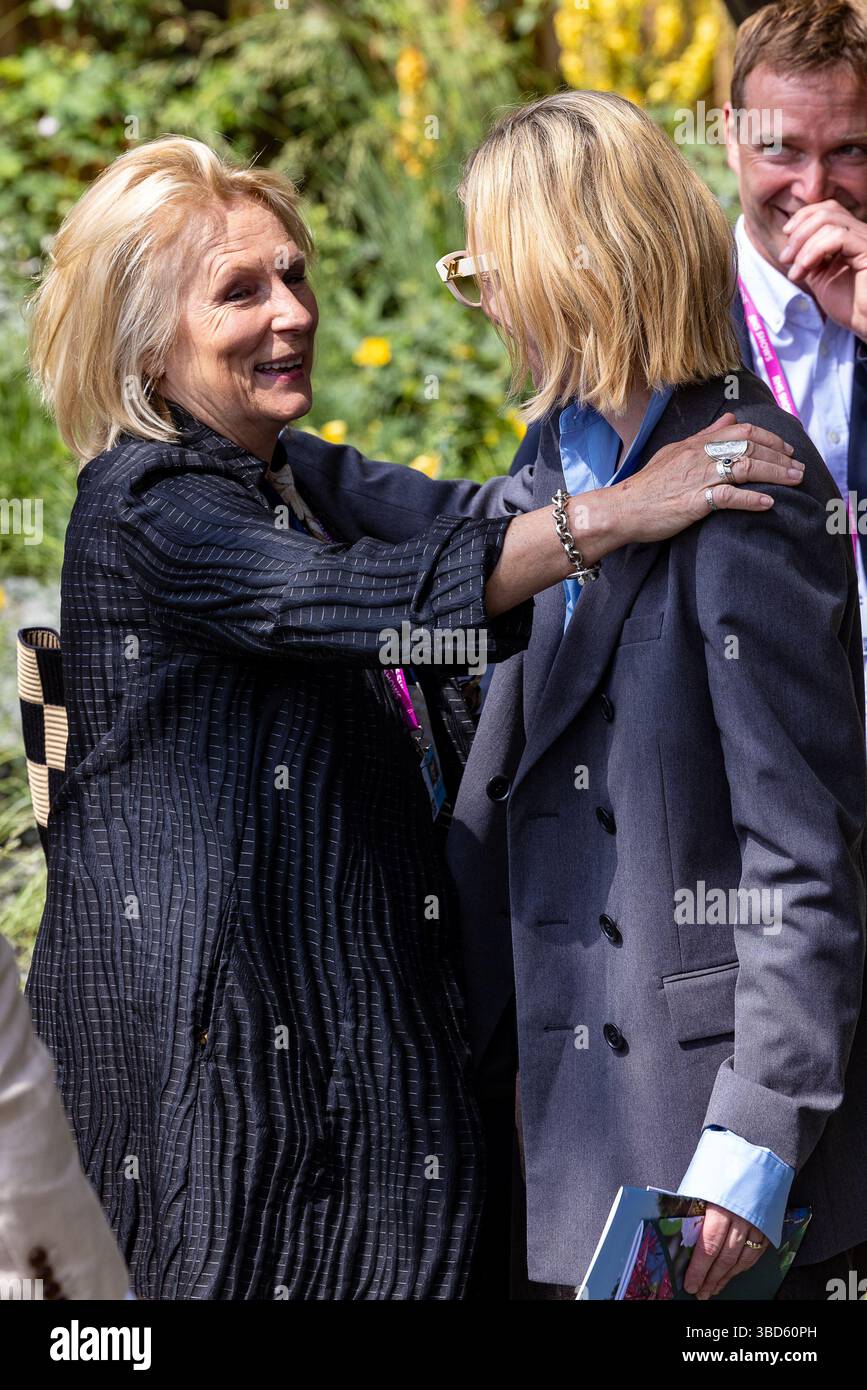 Dozens of celebrities flocked to Chelsea Flower Show enjoying the warm ...