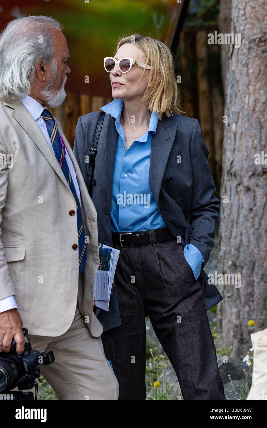 Dozens of celebrities flocked to Chelsea Flower Show enjoying the warm ...