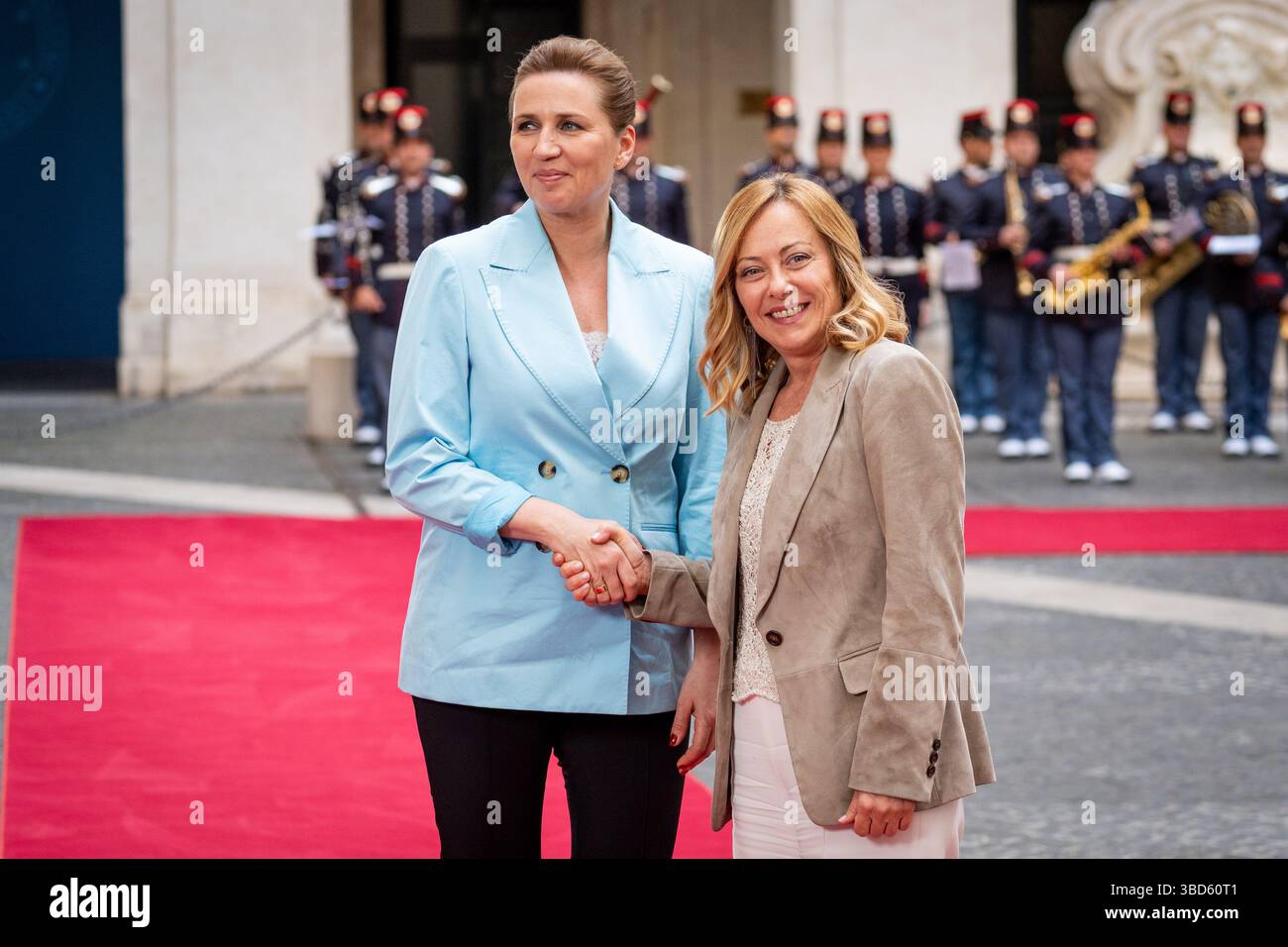 Rome, Italy. 22nd May, 2025. Italian Prime Minister Giorgia Meloni ...