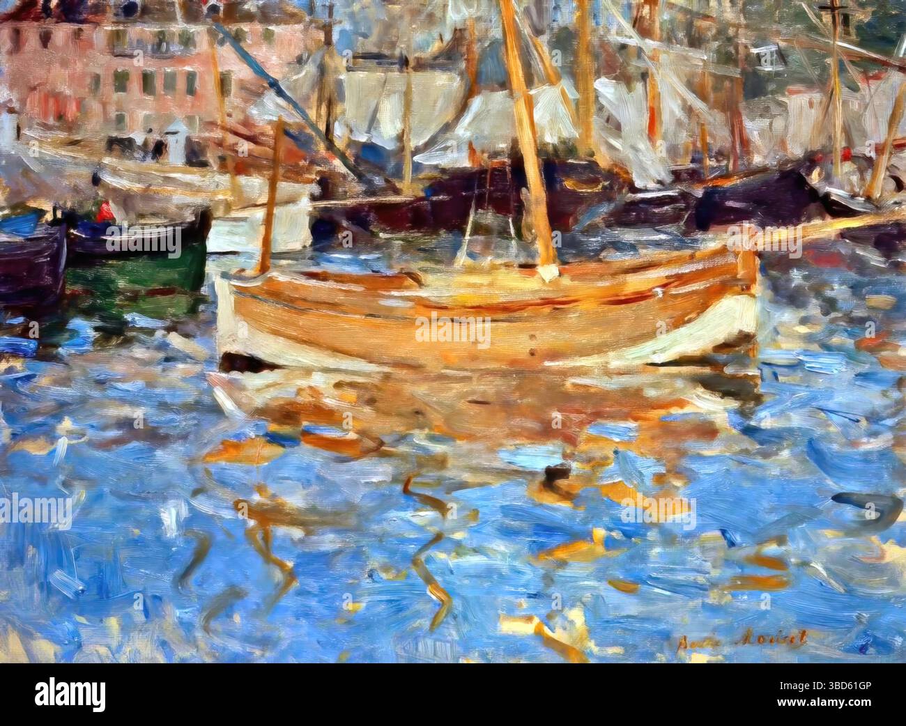 The Port of Nice, 1881 (Painting) Morisot, Berthe (1841-95) French ...