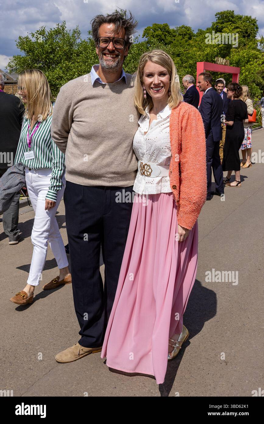 Dozens of celebrities flocked to Chelsea Flower Show enjoying the warm ...