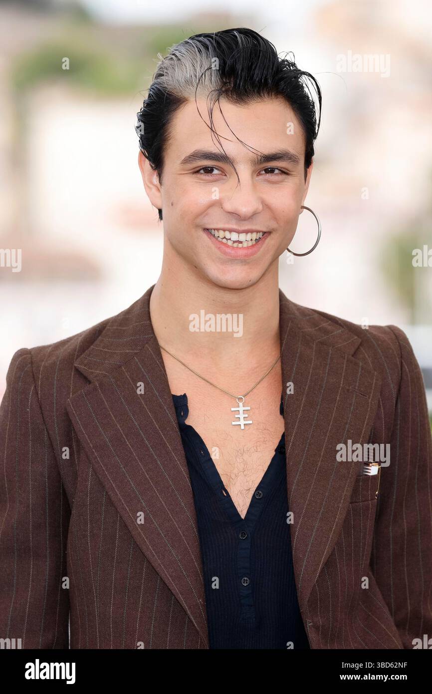 Mitch Martin poses at the photocall of 'Romeria' during the 78th Cannes ...