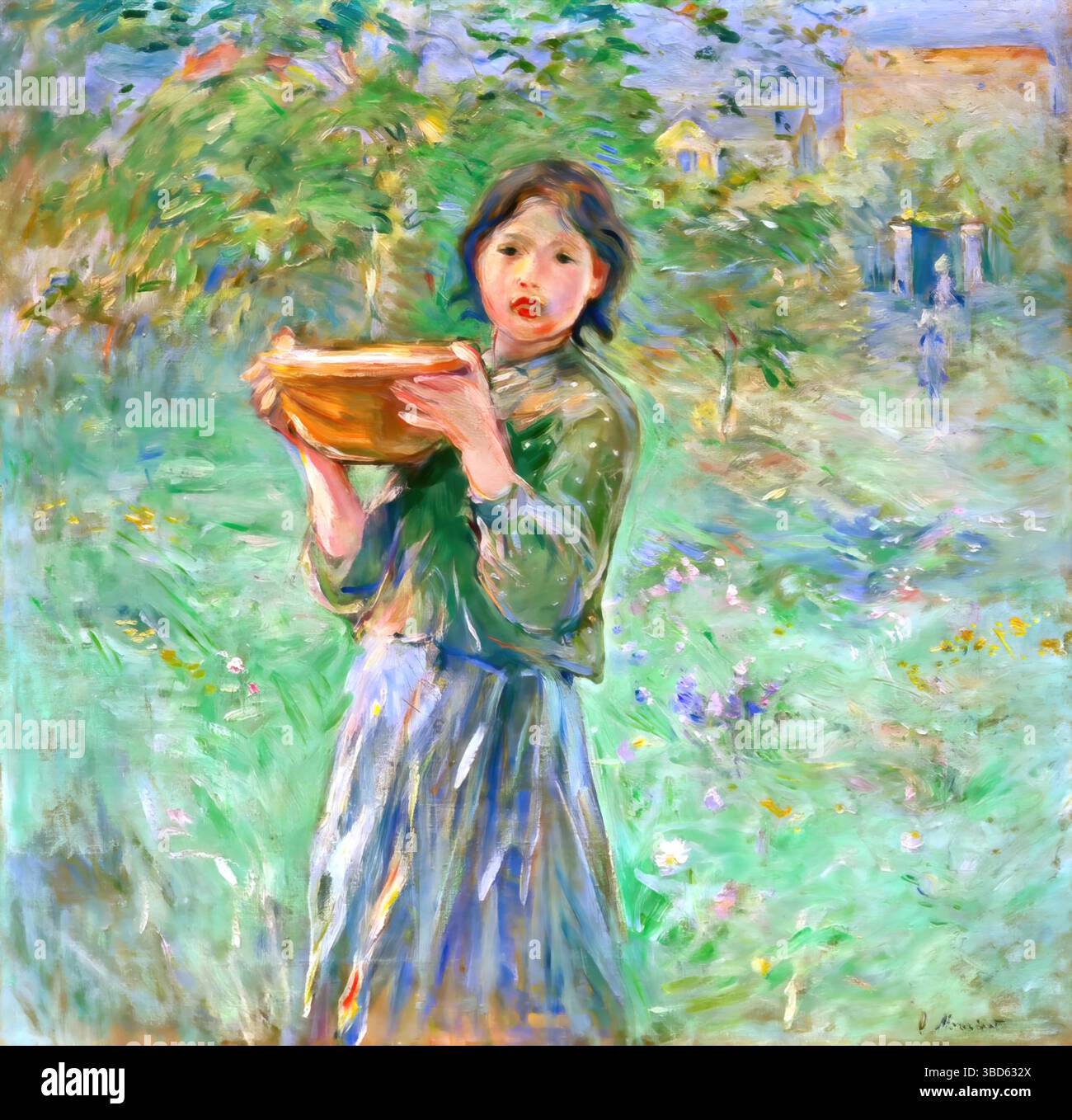 The Milk Bowl, 1890 – Berthe Morisot Stock Vector Image & Art - Alamy