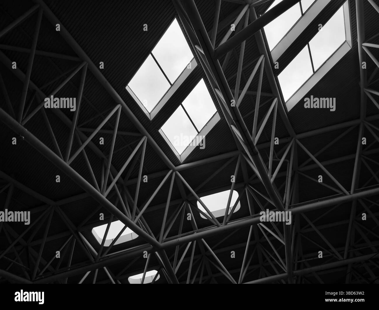 Modern design architecture in Black and White Stock Photos & Images - Alamy