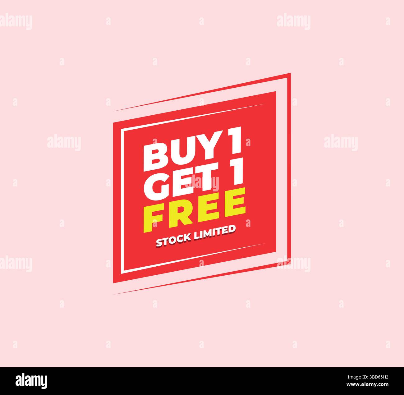 Buy 1 get 3 free Stock Vector Images - Alamy