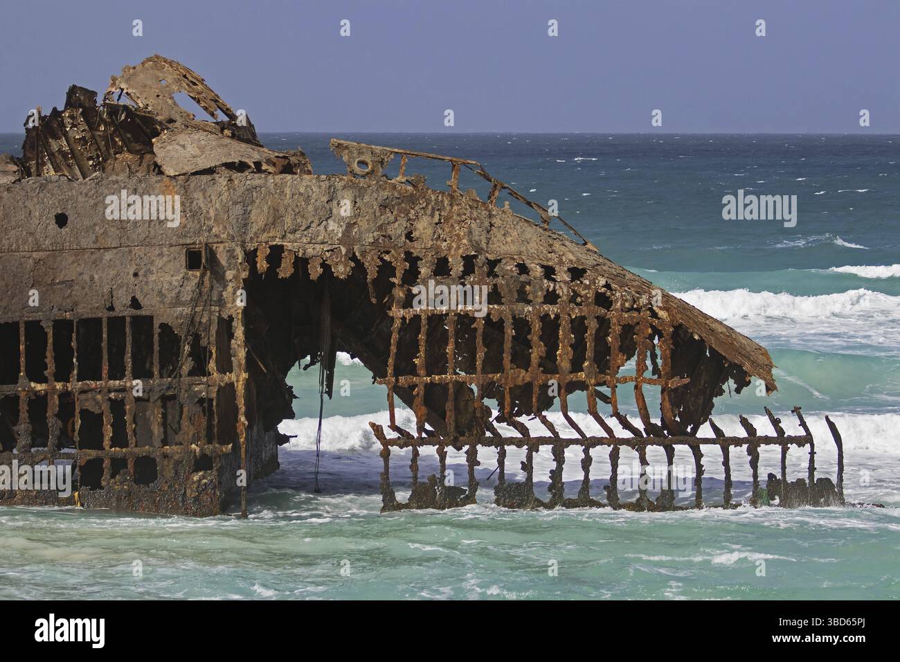 Wreck, shipwreck of M S Cabo Santa Maria, Spanish cargo ship which ...