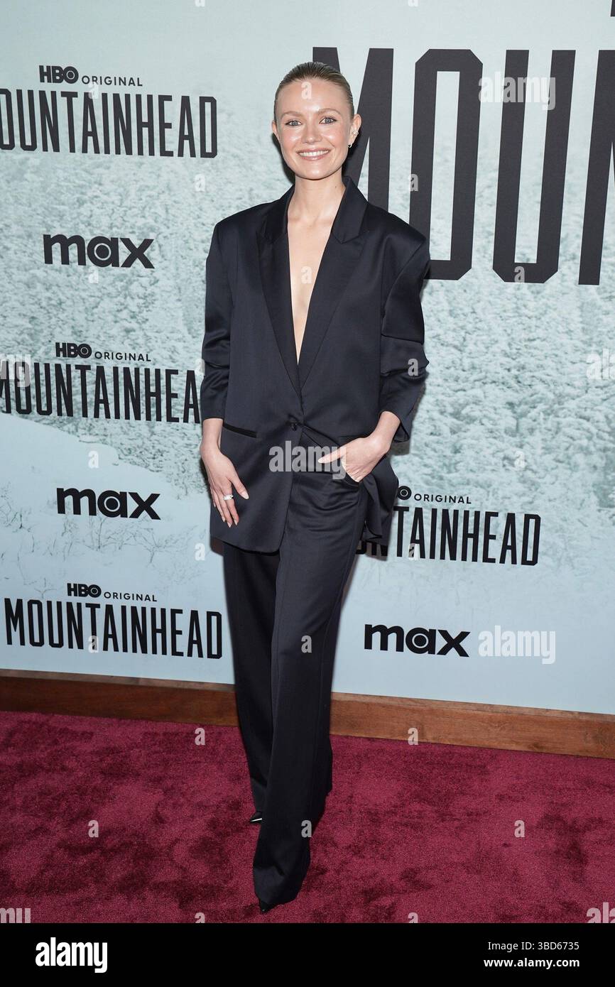 Ny. 22nd May, 2025. Hadley Robinson at arrivals for MOUNTAINHEAD ...
