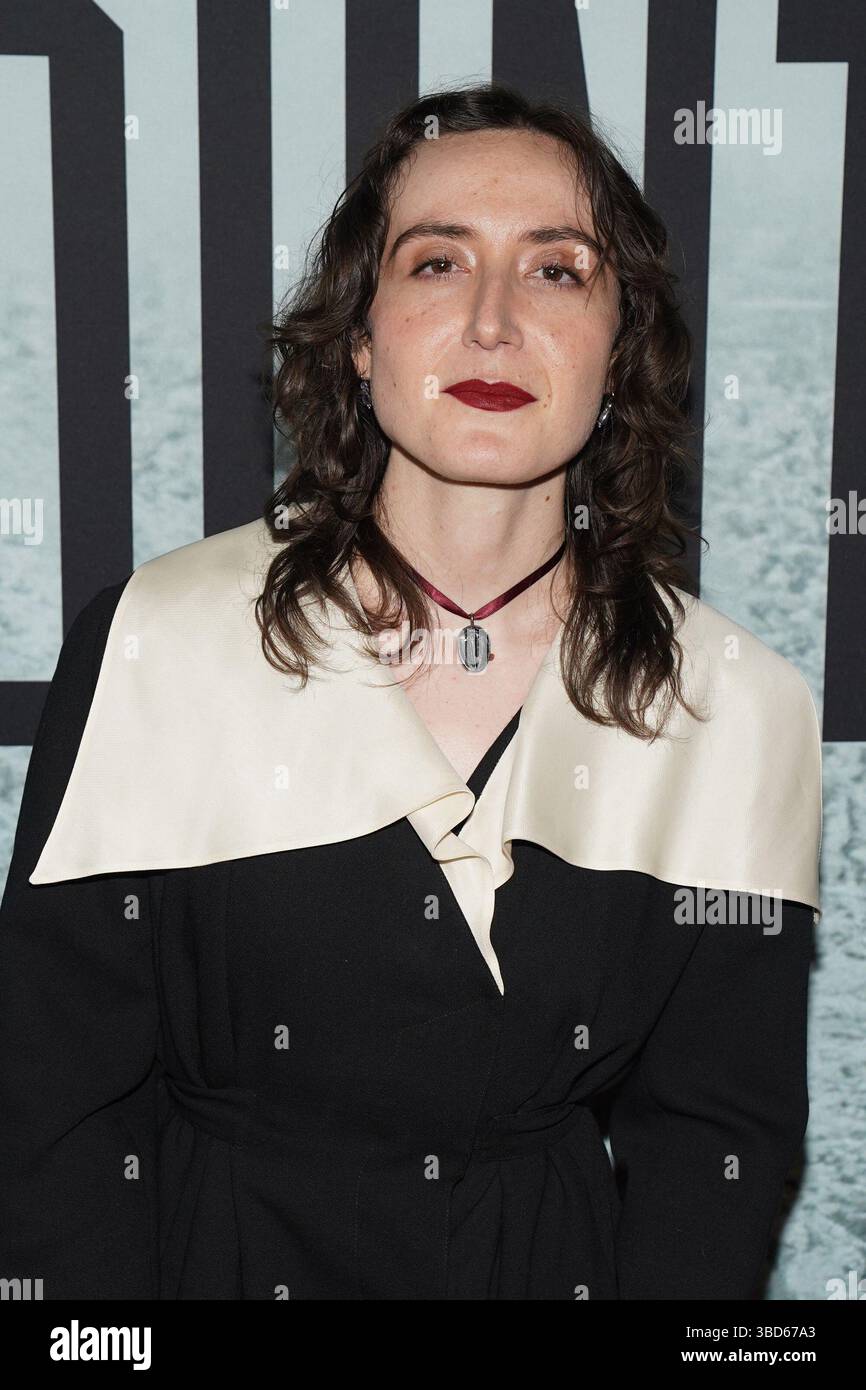 Ny. 22nd May, 2025. Ava Kostia at arrivals for MOUNTAINHEAD Premiere, MoMA Museum of Modern Art ...