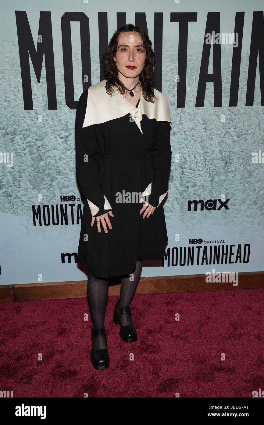 Ny. 22nd May, 2025. Ava Kostia at arrivals for MOUNTAINHEAD Premiere, MoMA Museum of Modern Art ...