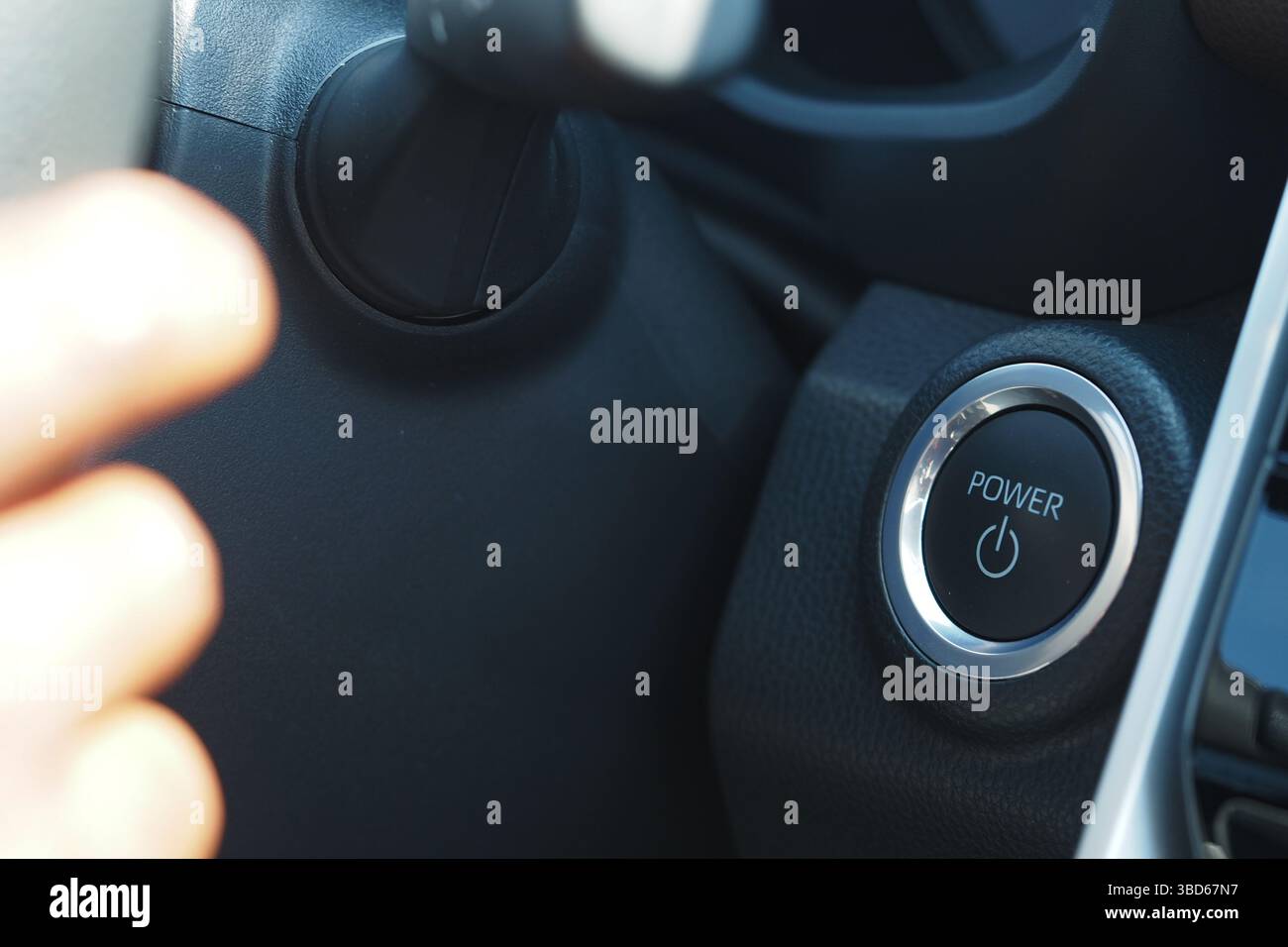 Smart key ignition system in a modern vehicle Stock Photo - Alamy