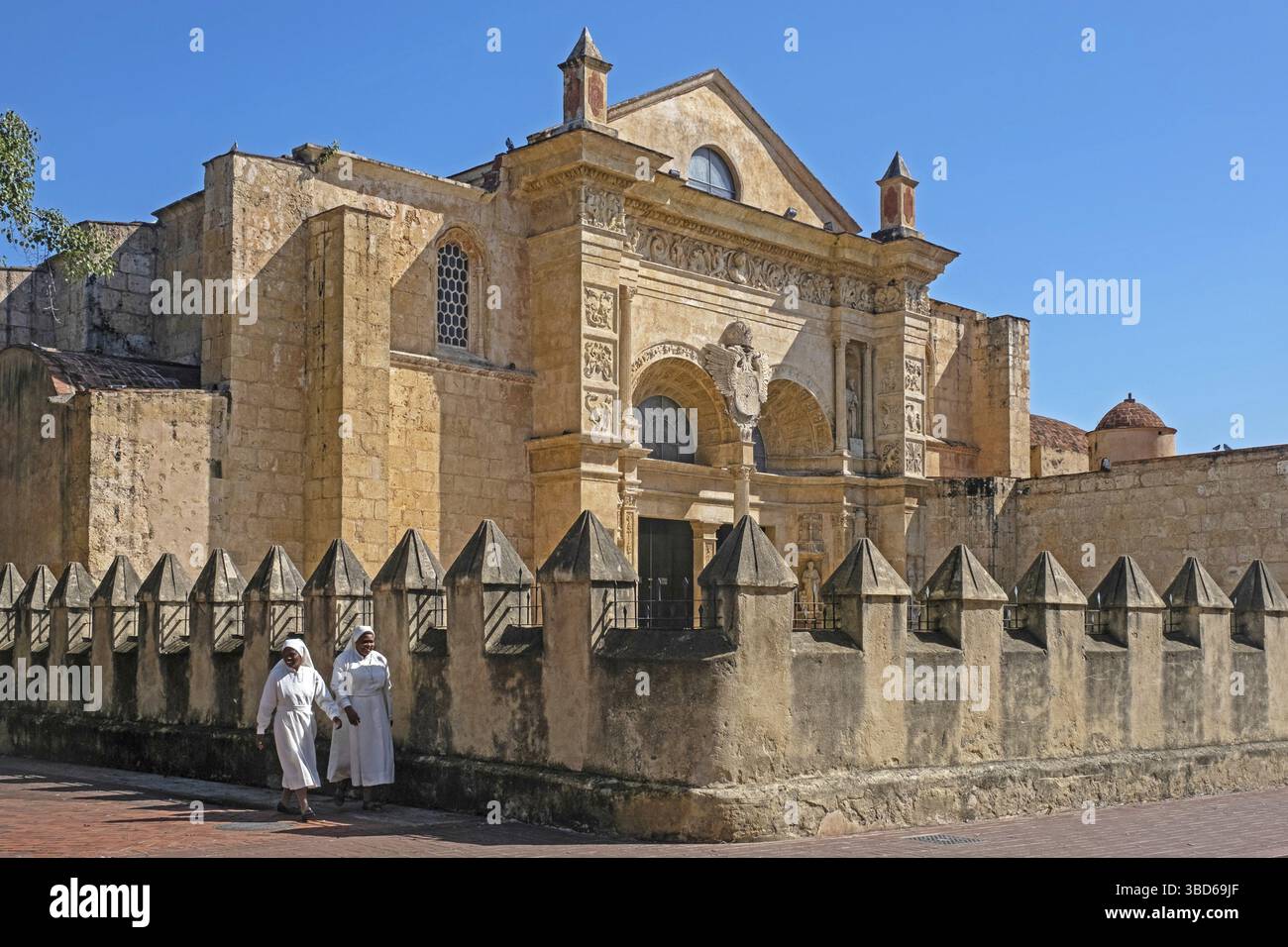 16th century Cathedral of Santa Maria la Menor in the Colonial City of ...