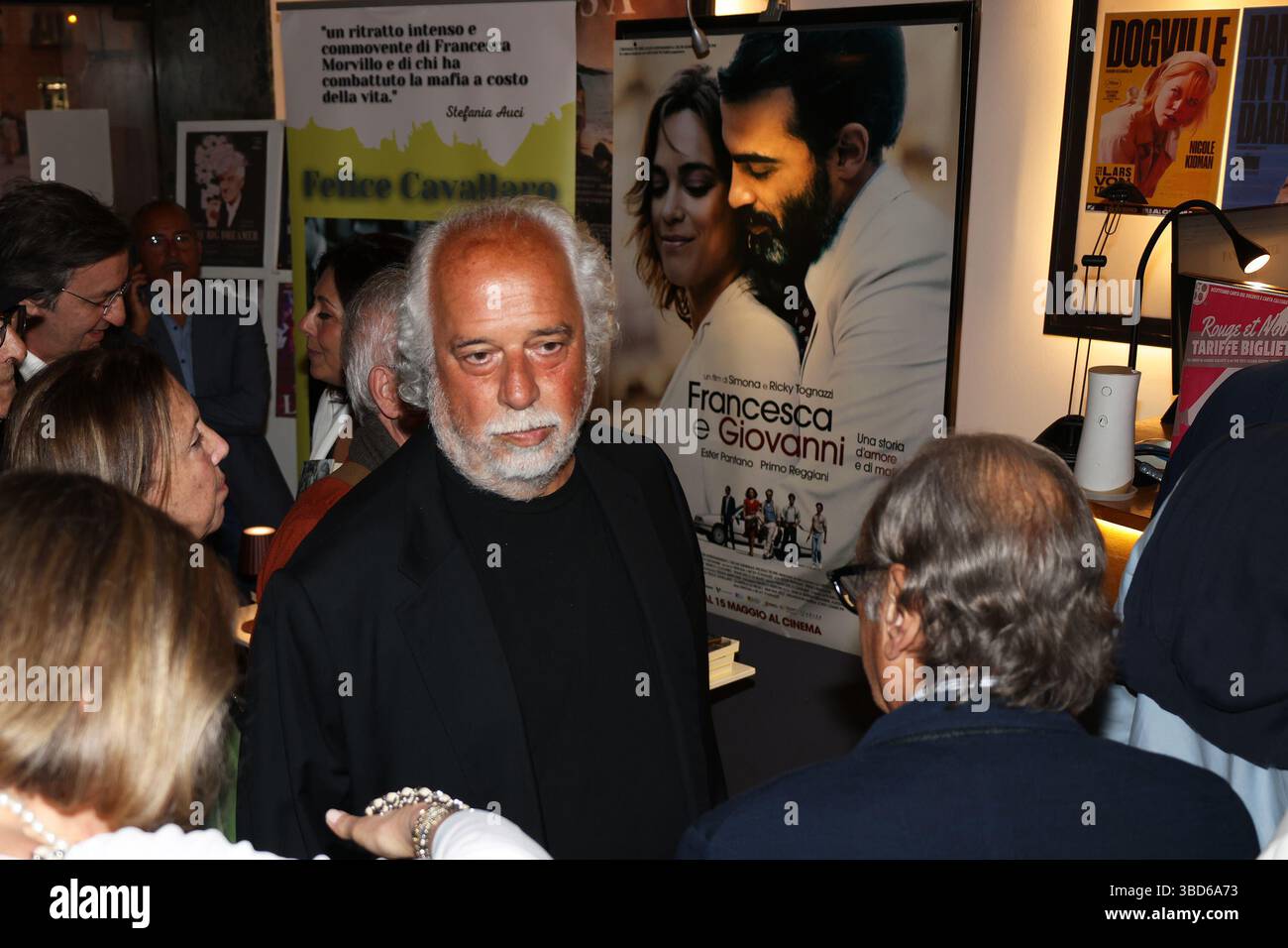 Palermo, Italy. 23rd May, 2025. in the photo the former magistrate ...