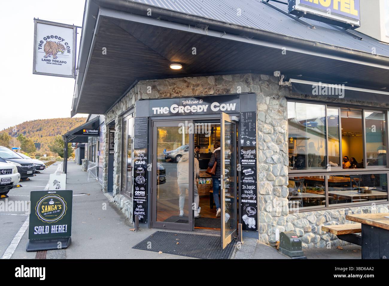 Lake Tekapo township,Canterbury,South Island,New Zealand, The Greedy ...