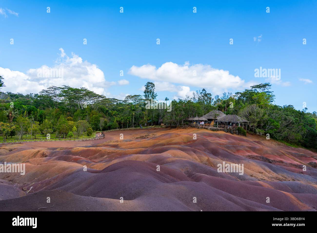 Casela Nature Parks, Cascavelle, Mauritius - May 12, 2024: Panoramic ...