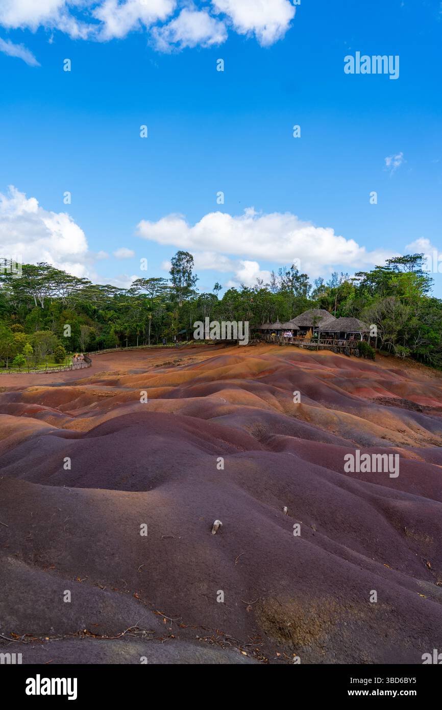 Casela Nature Parks, Cascavelle, Mauritius - May 12, 2024: View of the ...