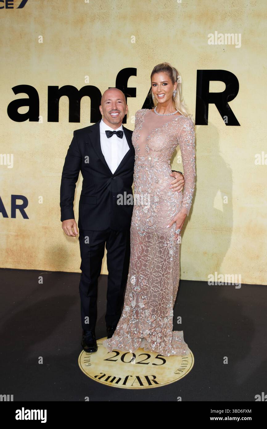 Festival de Cannes - amfAR Gala Jason Oppenheim und Emma Hernan bei der ...