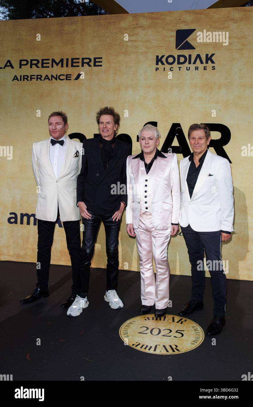 Festival de Cannes - amfAR Gala Simon Le Bon, John Taylor, Nick Rhodes ...