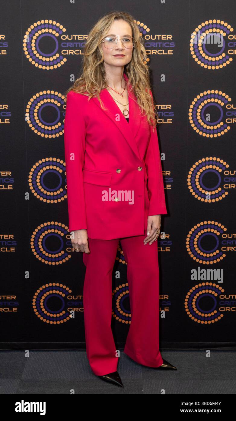 New York, NY, May 22, 2025: Bess Wohl attends 75th Annual Outer Critics ...