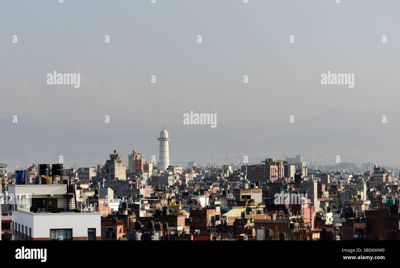 Dharahara tower in Kathmandu, Nepal Stock Photo - Alamy