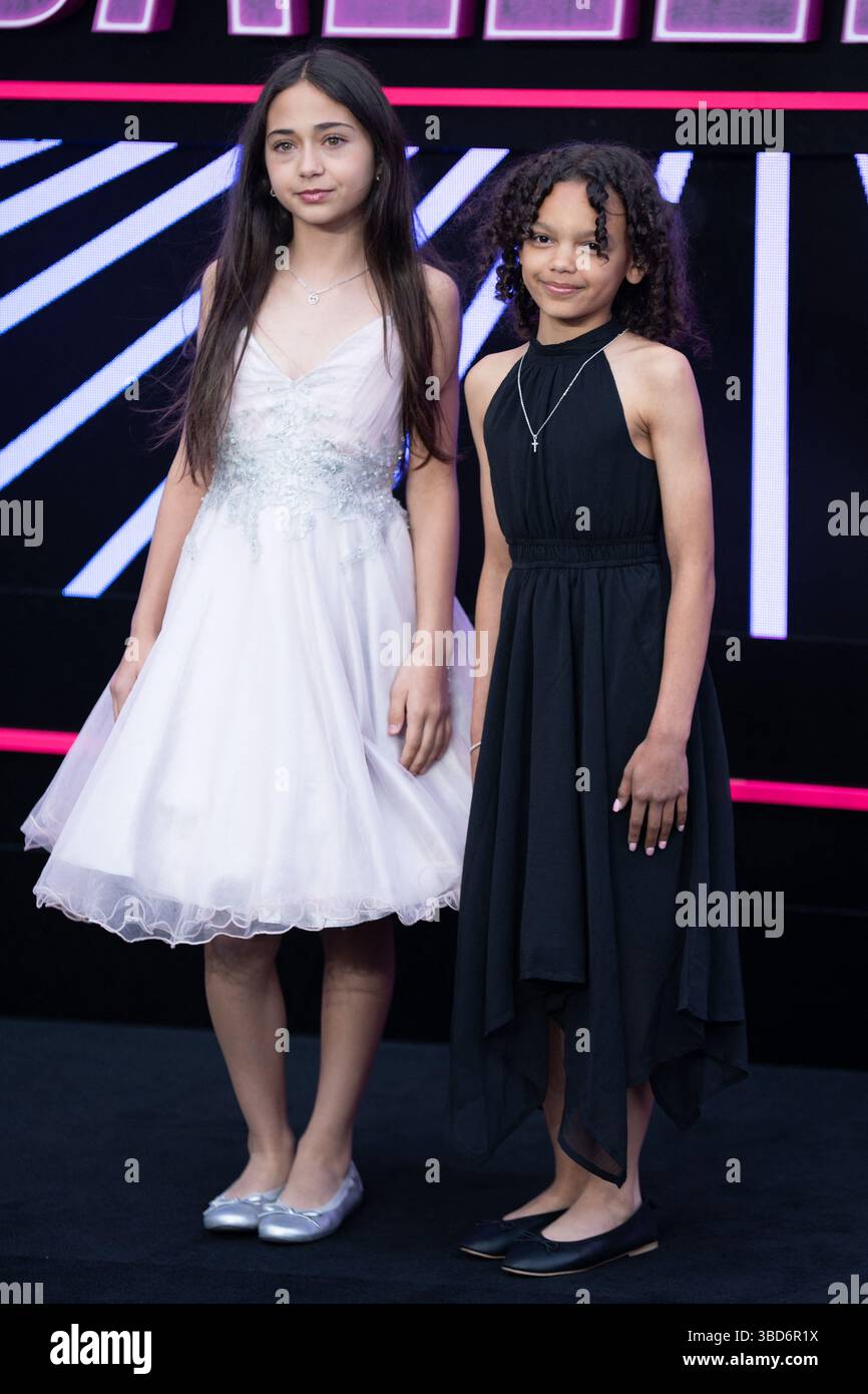 Victoria Comte and Ava Joyce McCarthy attends the world premiere of ...