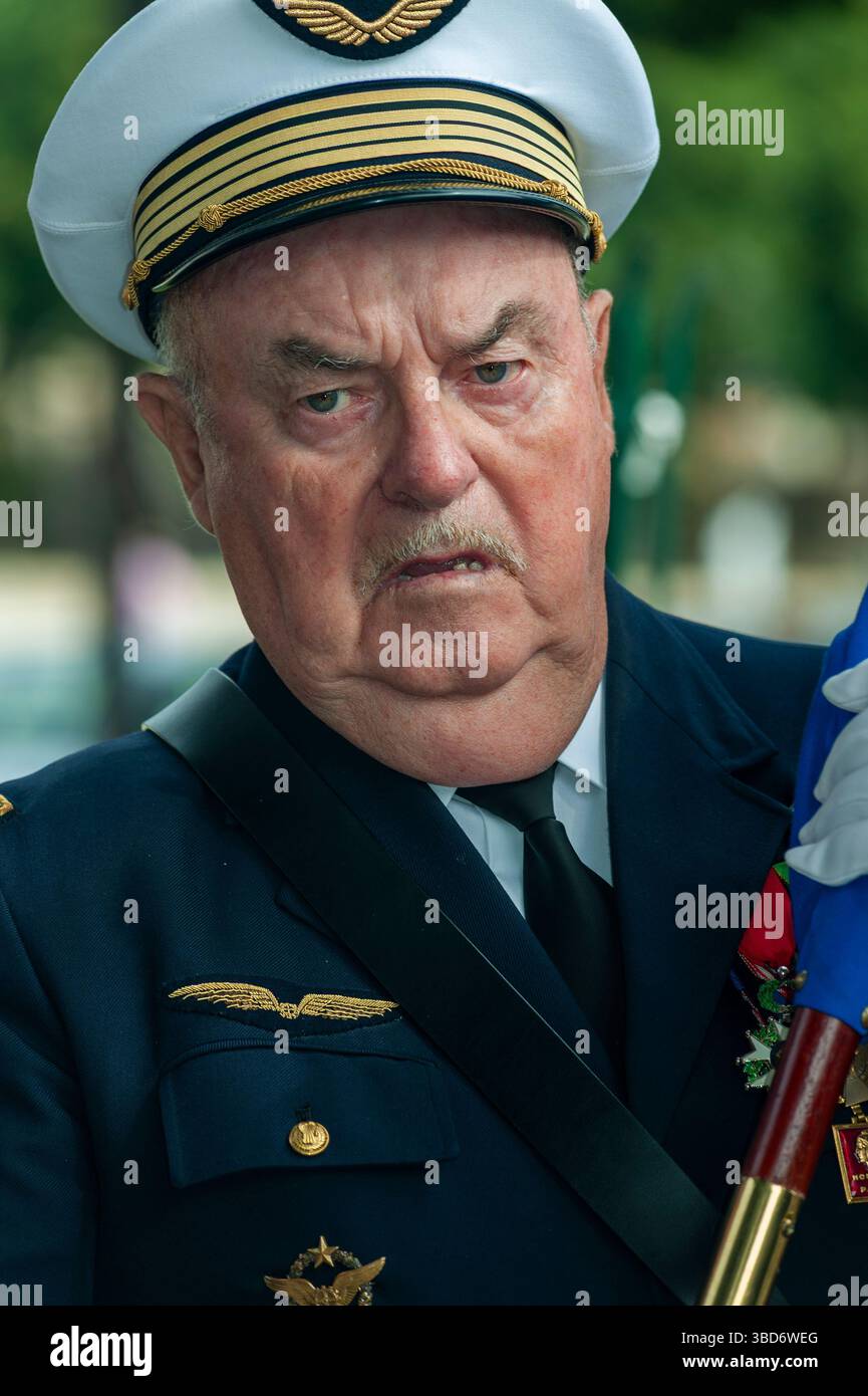 Paris, France - Liberation of Paris, 60th Anniversary, WWII War Veterans, Concentration Camp ...