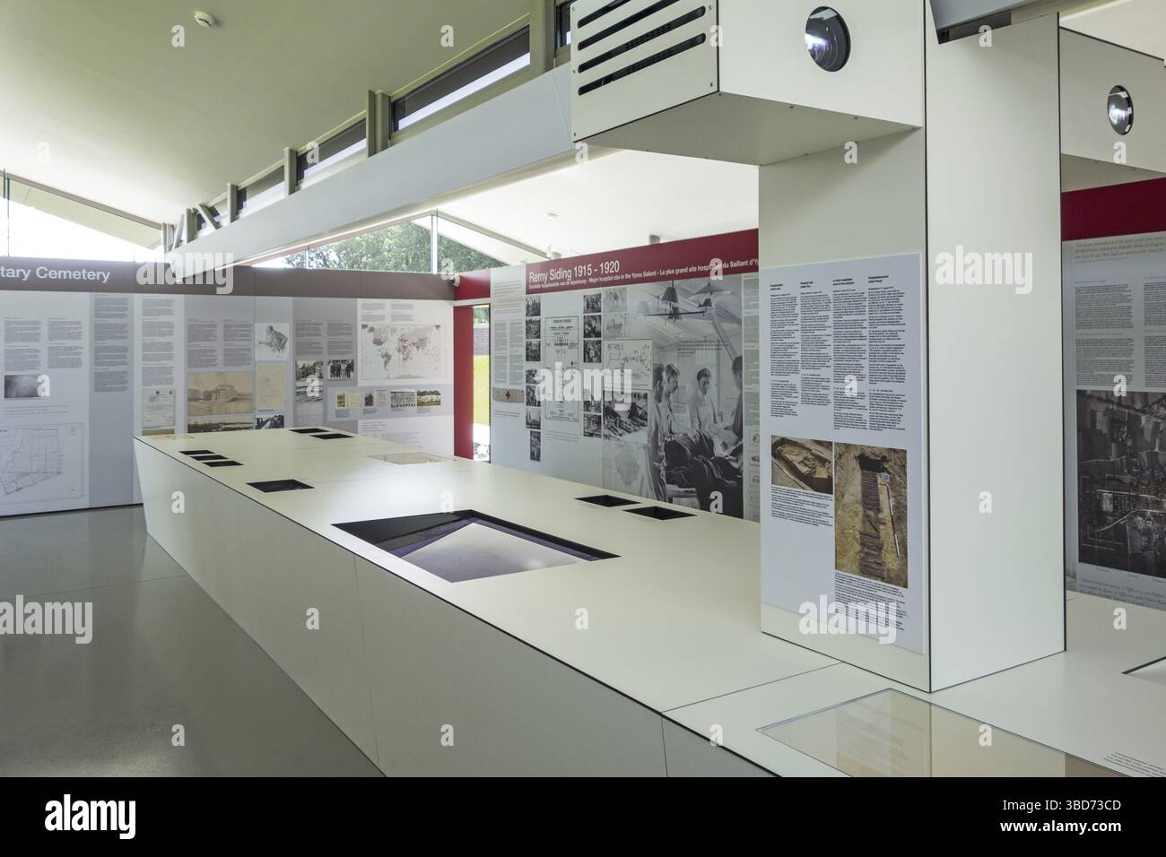 Visitor centre of the Lijssenthoek Military Cemetery, largest First ...