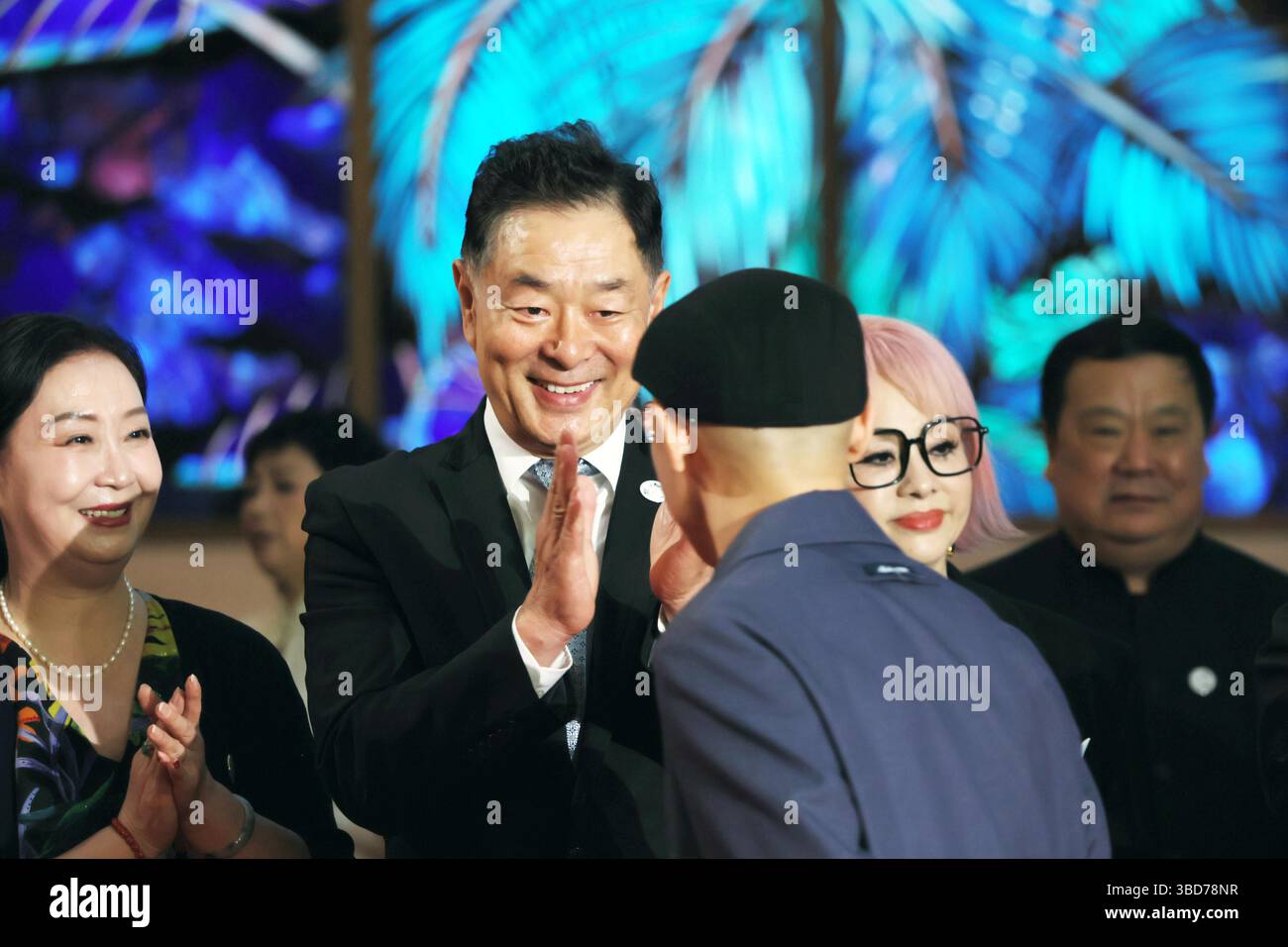 Chinese actor Pu Cunxin attends an activity in Shanghai, China, 21 May ...