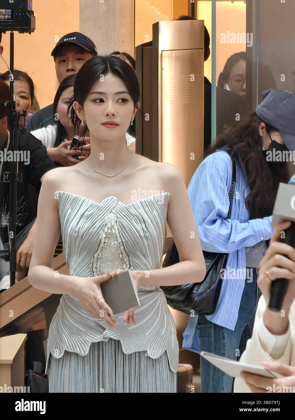 Chinese actress, model and singer Bai Lu attends an activity in ...