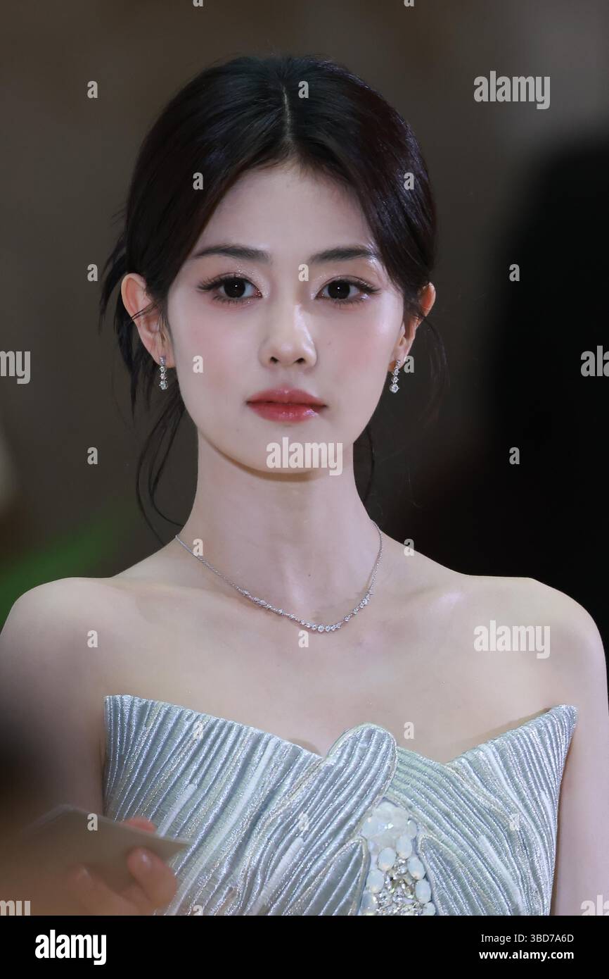Chinese actress, model and singer Bai Lu attends an activity in ...
