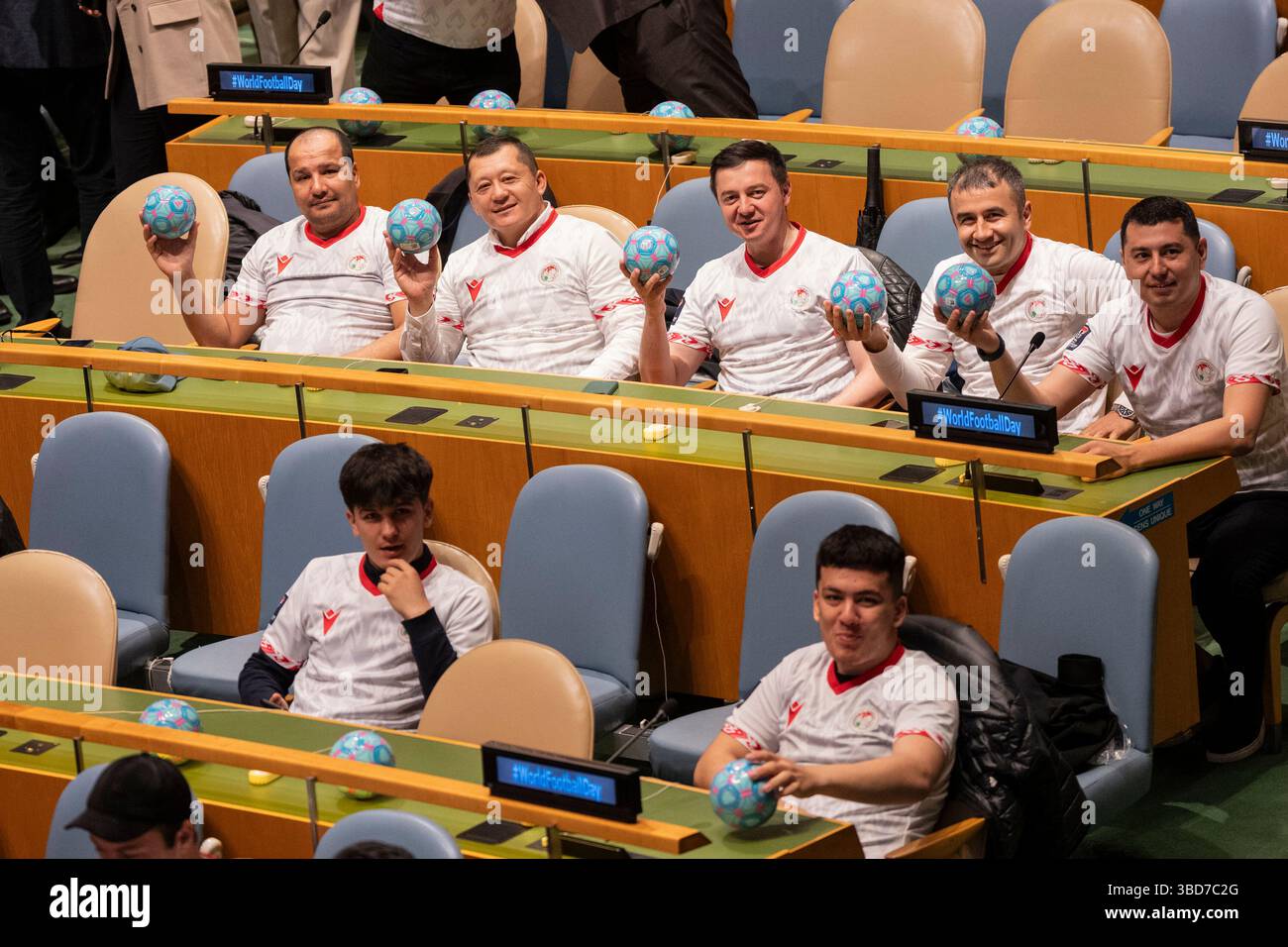 New York, May 22, 2025: Member of Tajikistan Mission dressed into ...