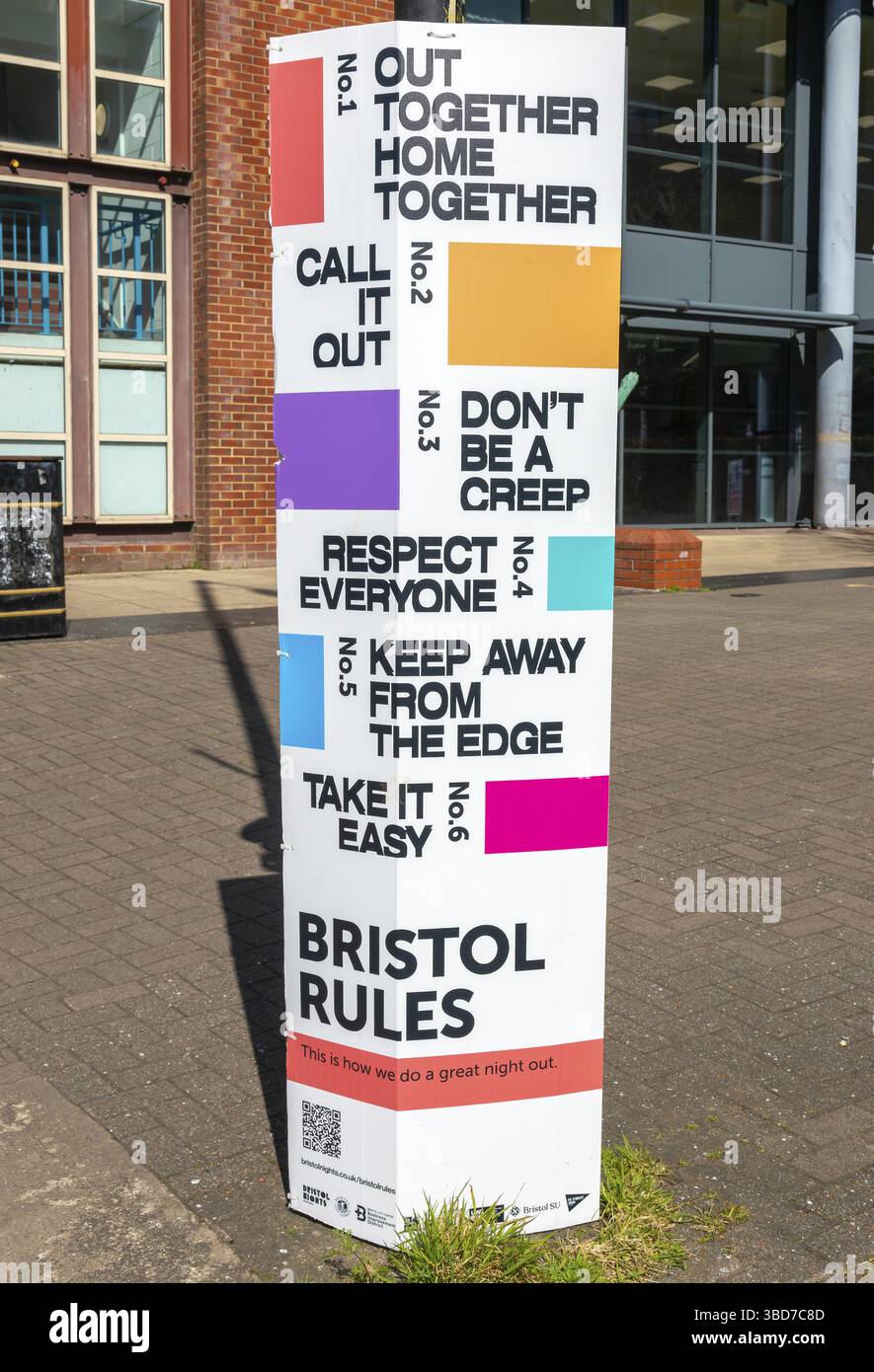 Bristol Rules poster for a great night out, University of Bristol ...